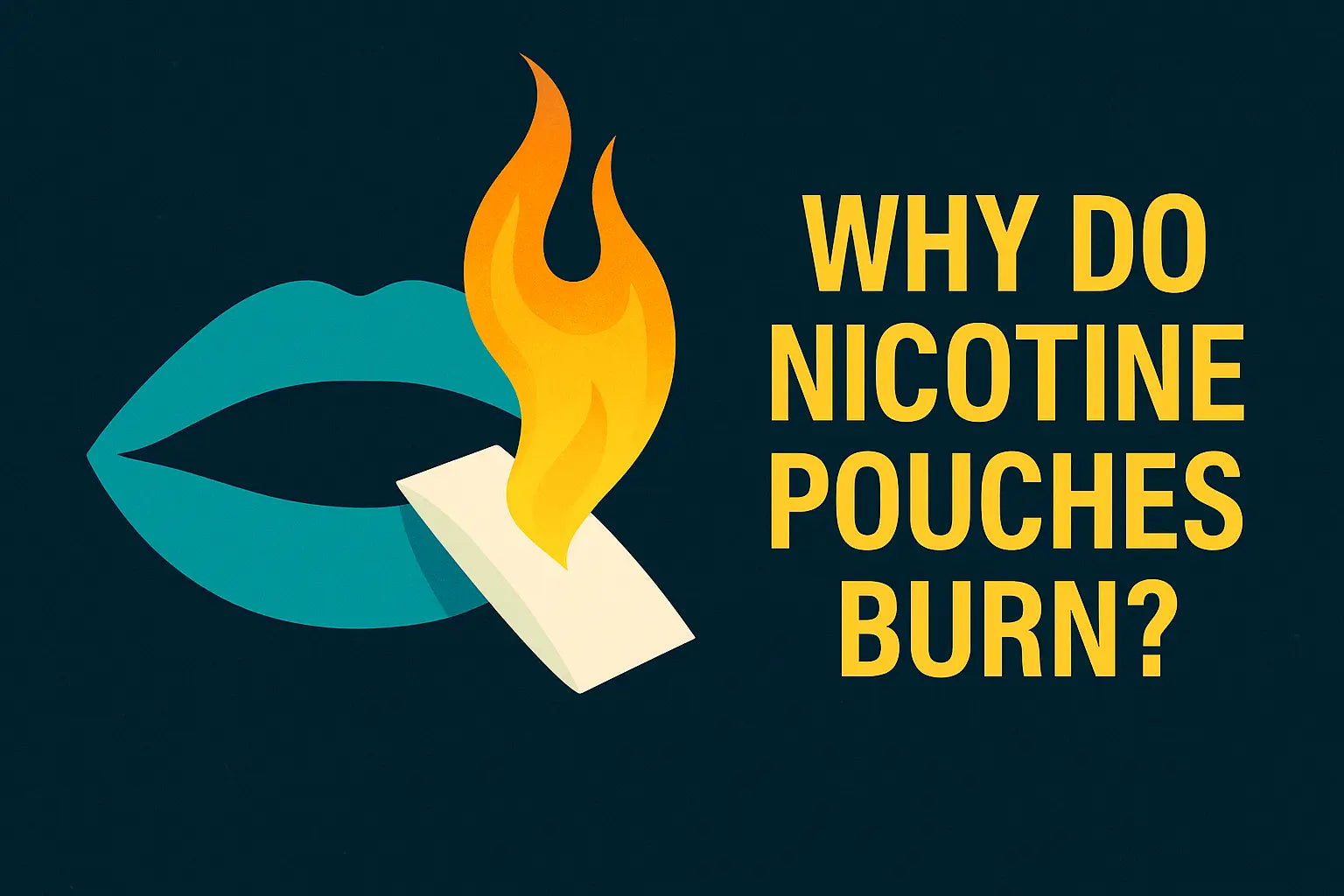 Why Do Nicotine Pouches Burn? Everything You Need to Know - Snusi.net