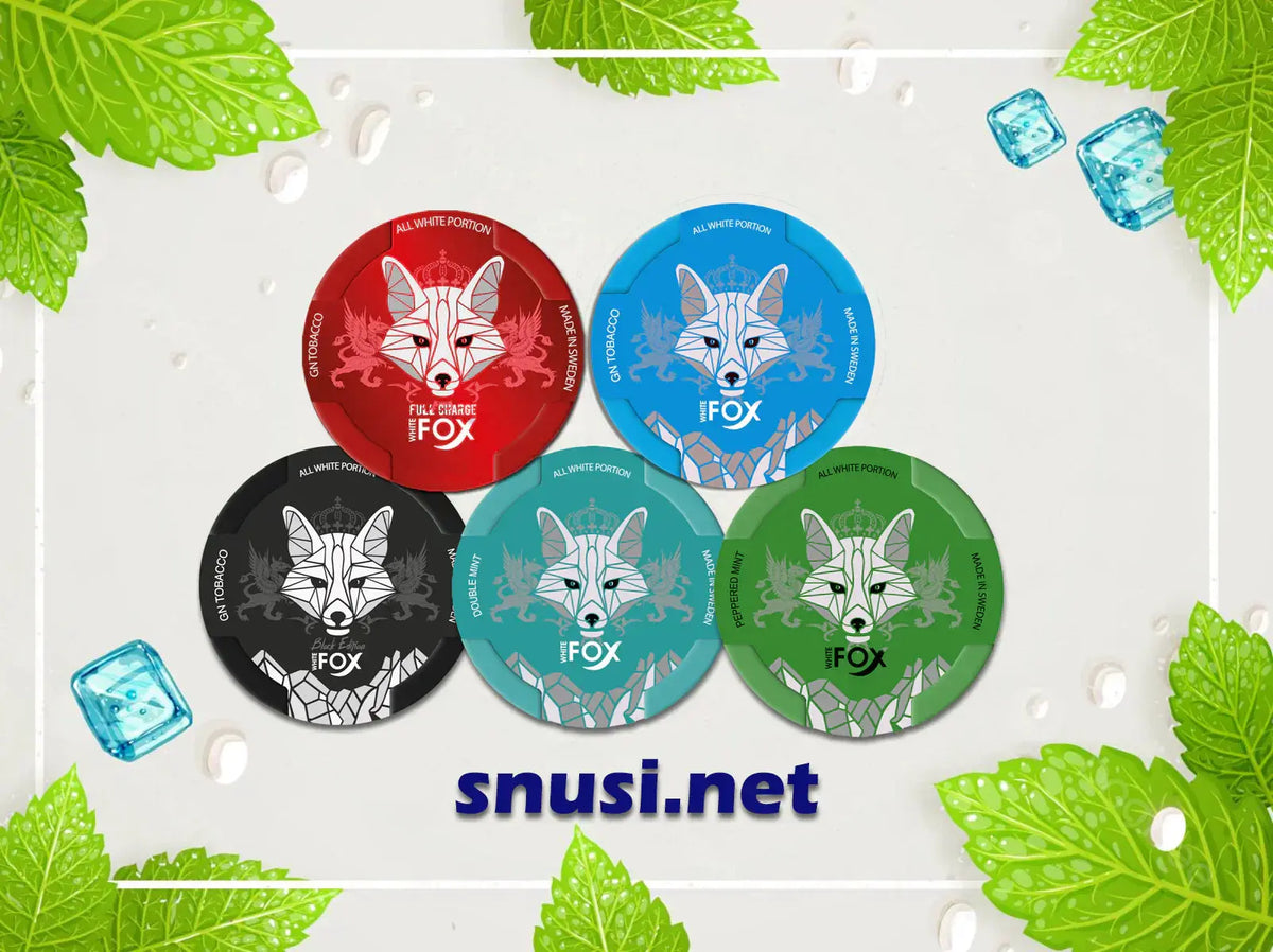 White Fox Nicotine Pouches – The Ultimate Review - Snusi.net