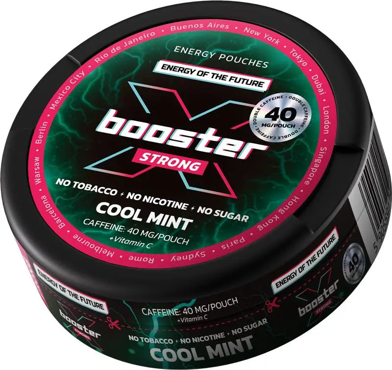 X-BOOSTER COOL MINT STRONG - Snusi.net