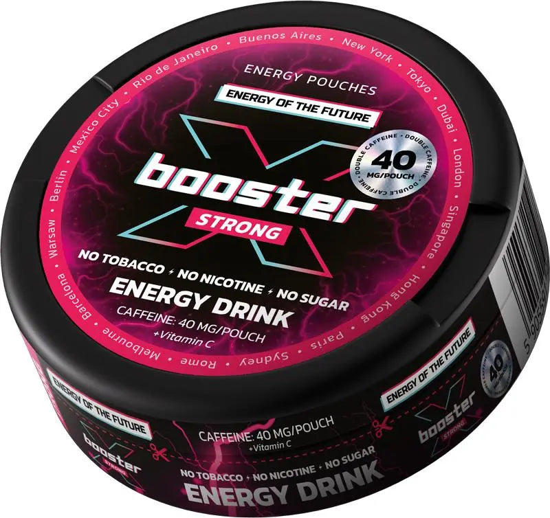 X-BOOSTER ENERGY DRINK STRONG – Snusi.net